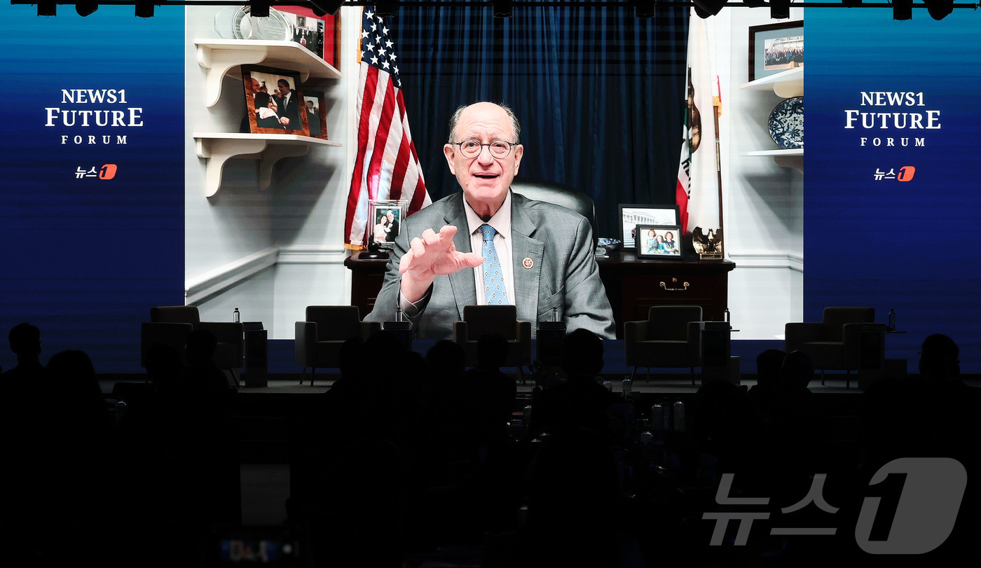 [NFF2025]브랜드 셔먼 미 하원의원의 특별영상 - 뉴스1