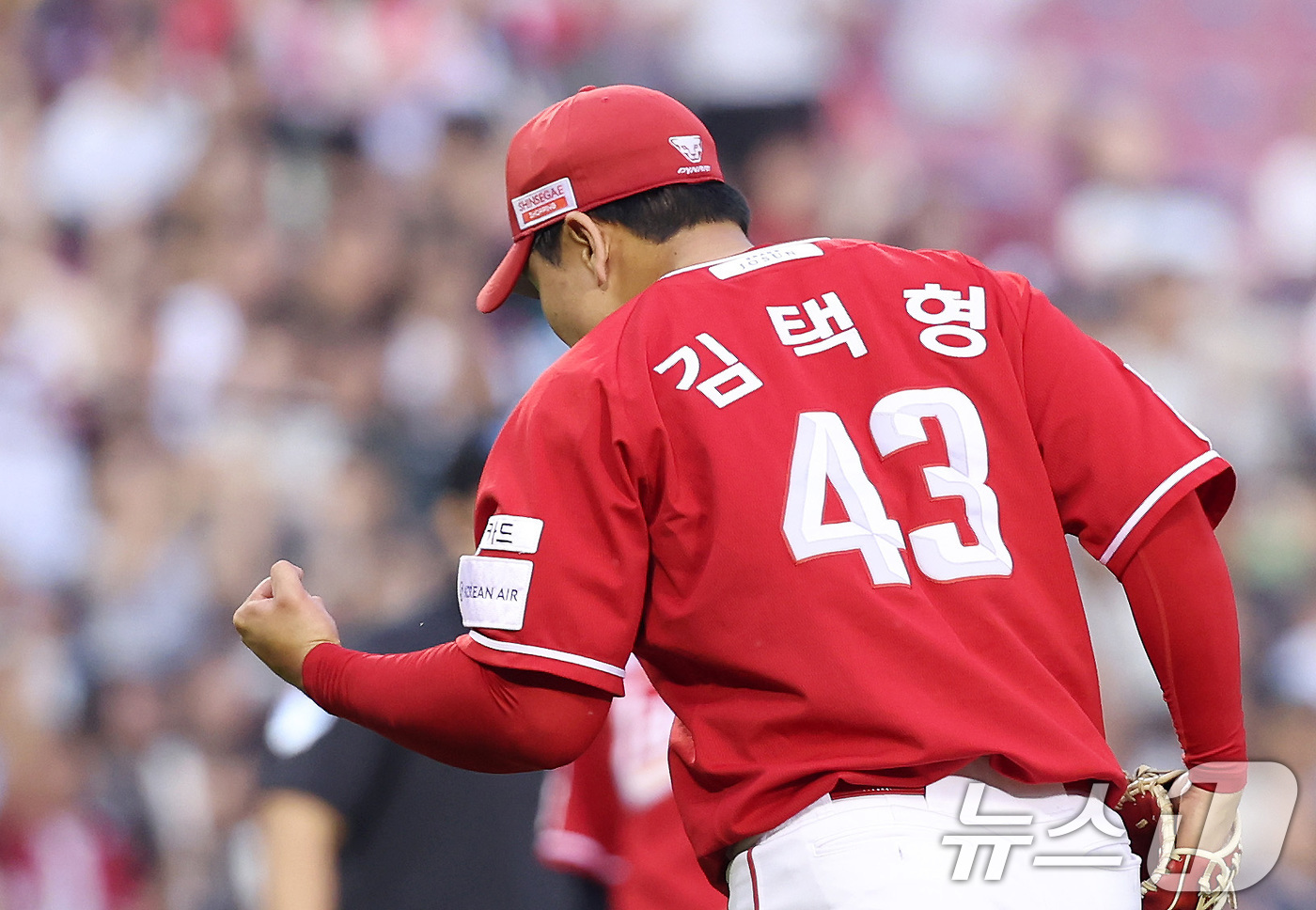 김택형의 환호 - 뉴스1