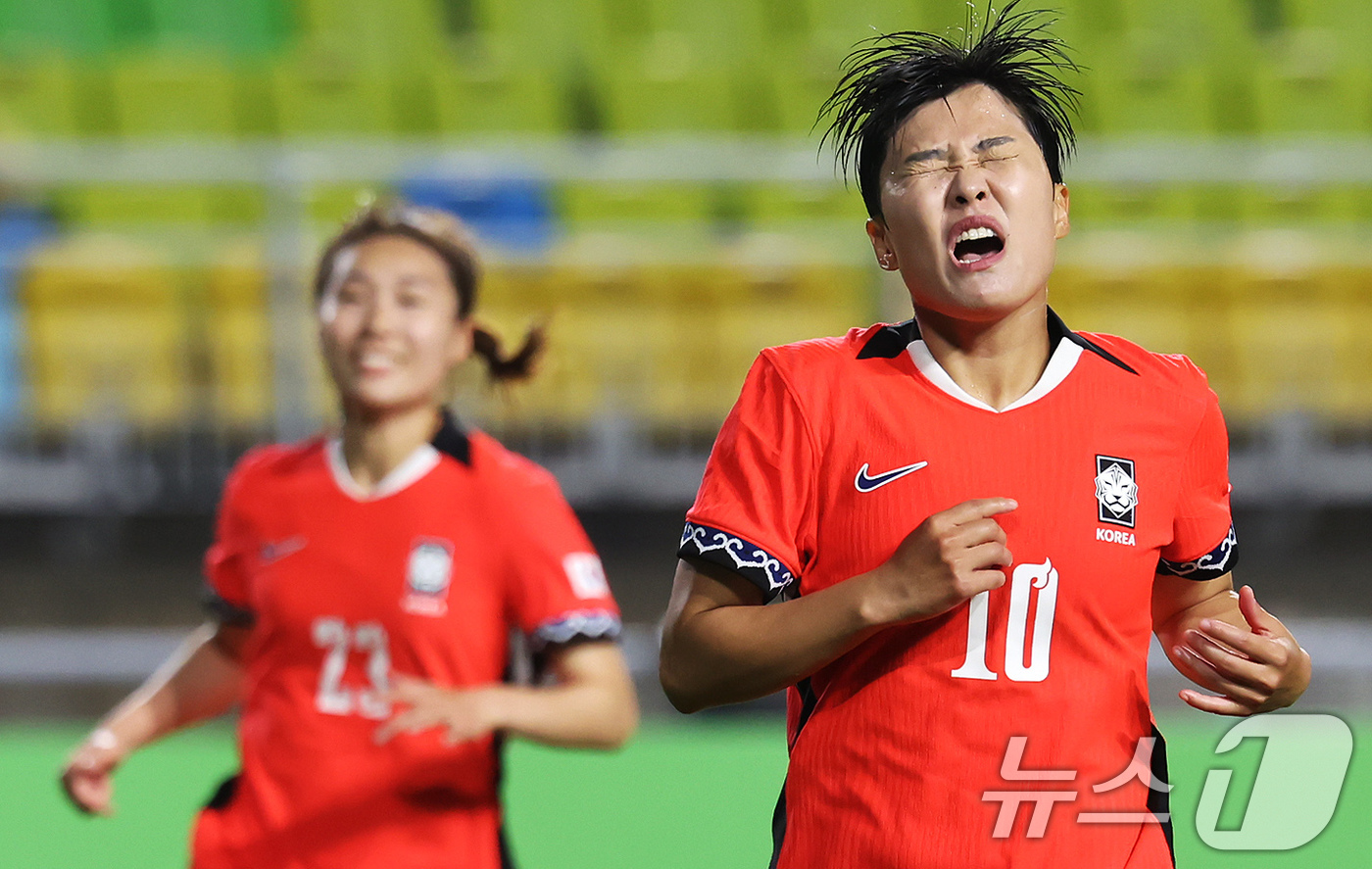 지소연 '동아시안컵 우승을 향해' - 뉴스1