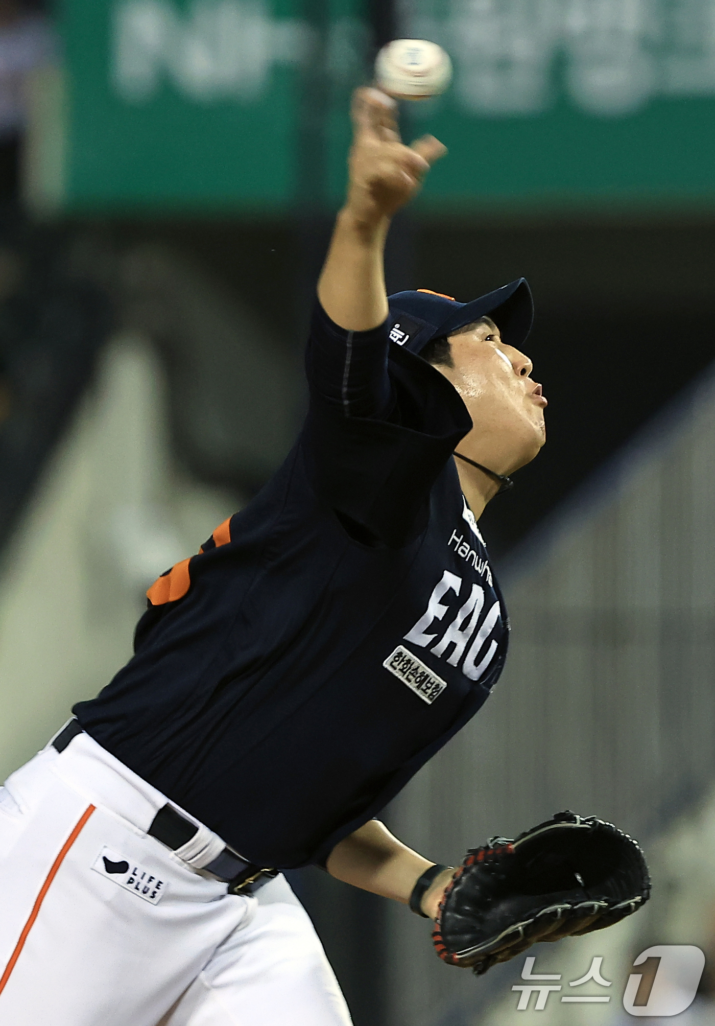 역투하는 박상원 - 뉴스1