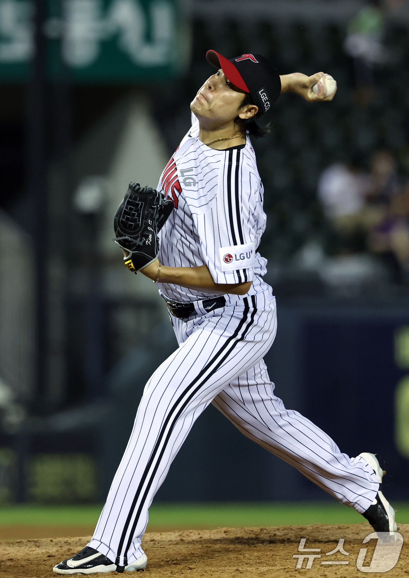 역투하는 김진성 - 뉴스1