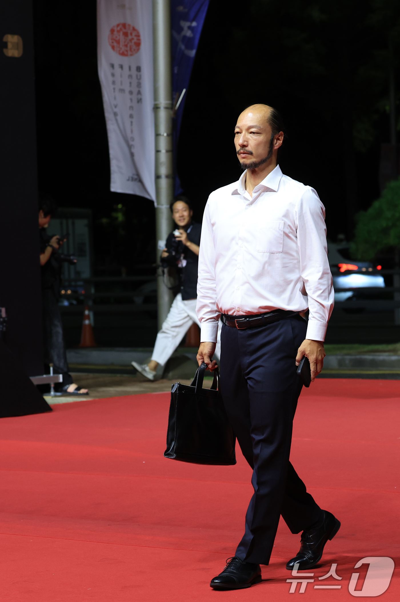 부산 찾은 코우치 야마토 - 뉴스1