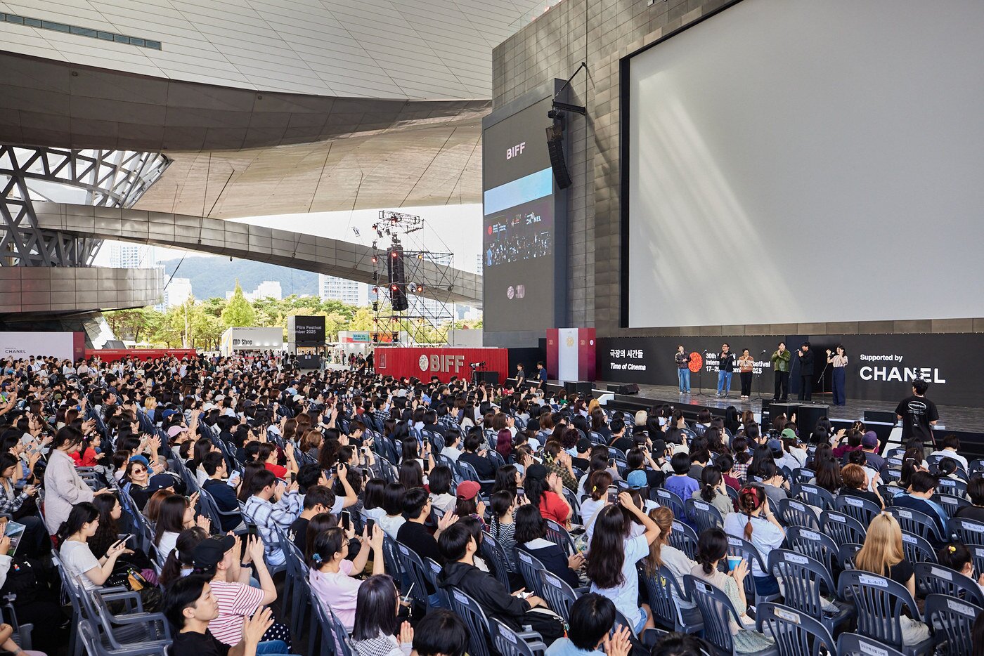 '극장의 시간들', 이재명 대통령 부부 참석 GV까지 BIFF 행사 성황 - 뉴스1