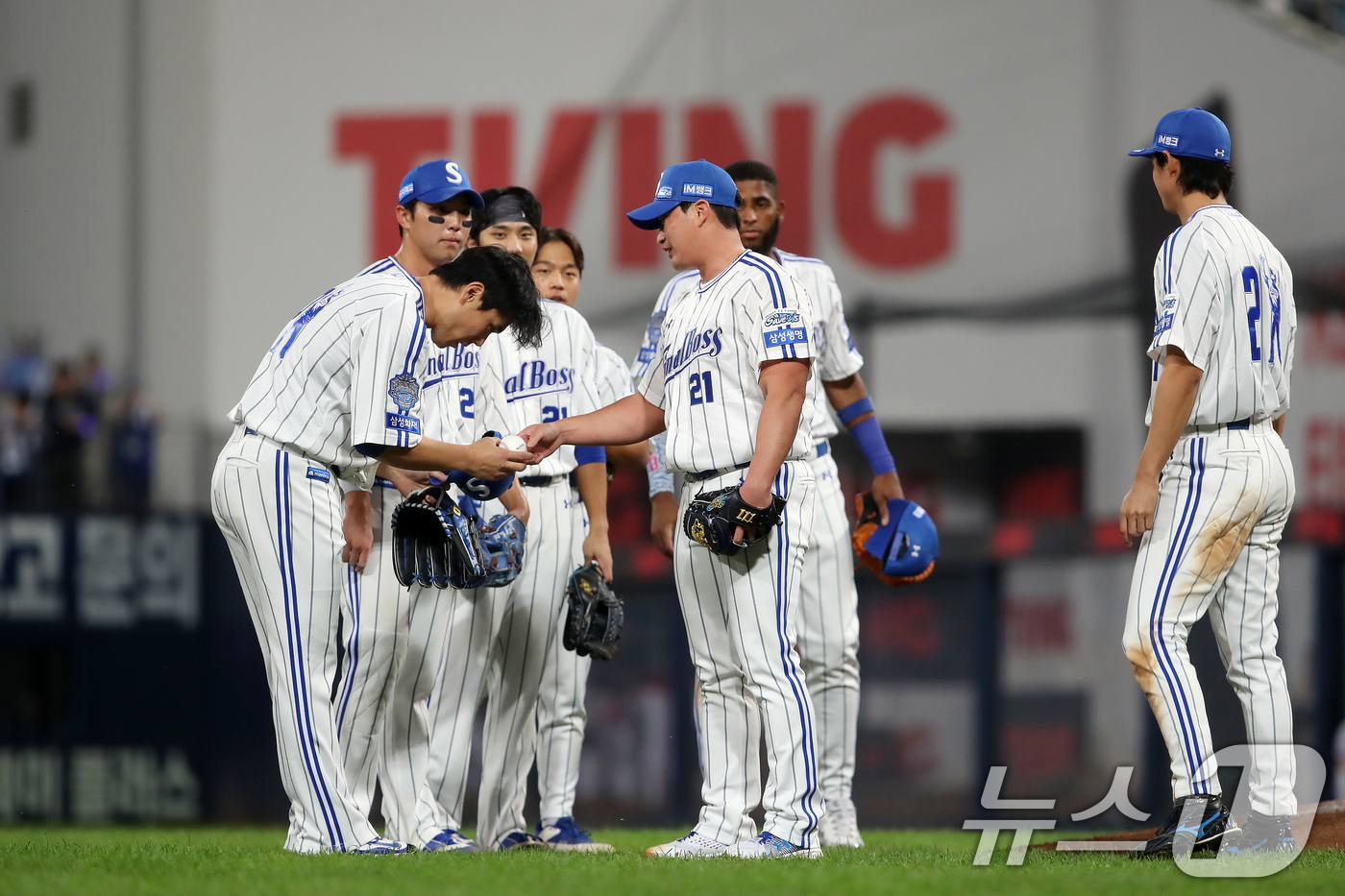 오승환 '삼성 마무리를 부탁해' - 뉴스1