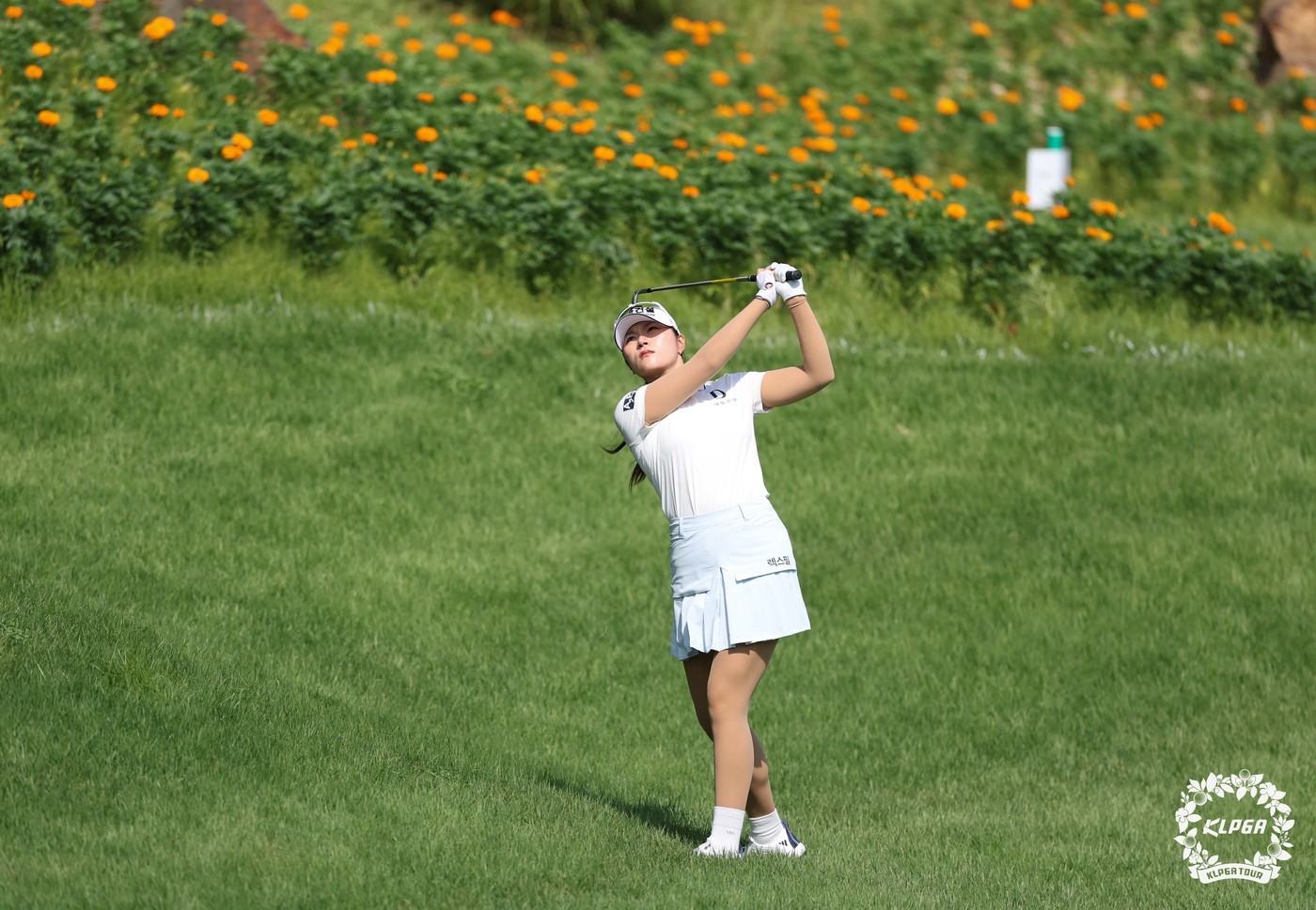 아이언샷 치는 김민선7 - 뉴스1